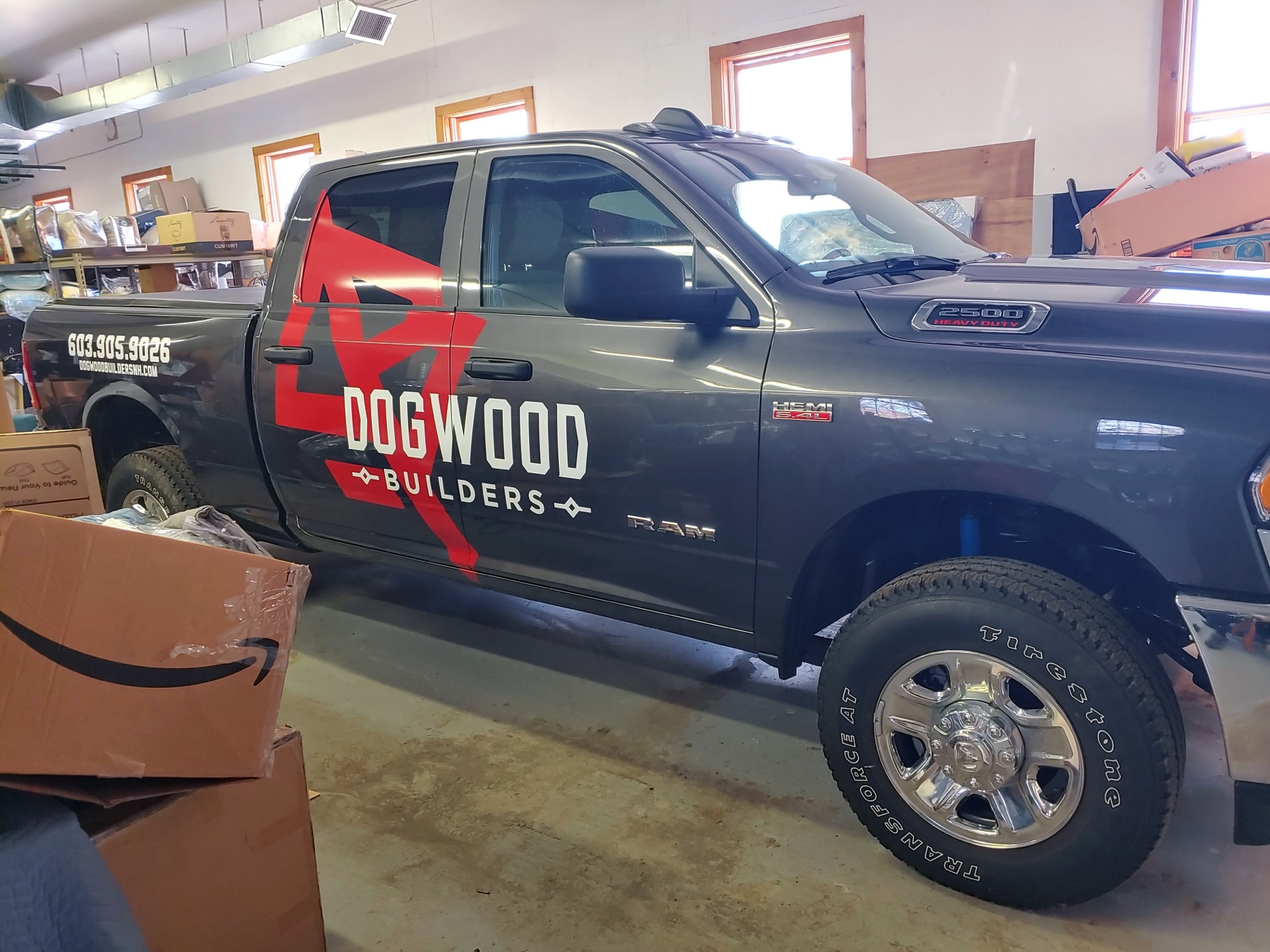 Vehicle Lettering in NH | Timberline Signs Rye NH